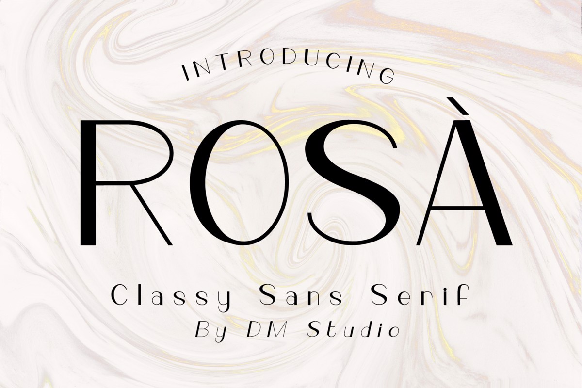 ROS À Font | Dmletter studio | FontSpace