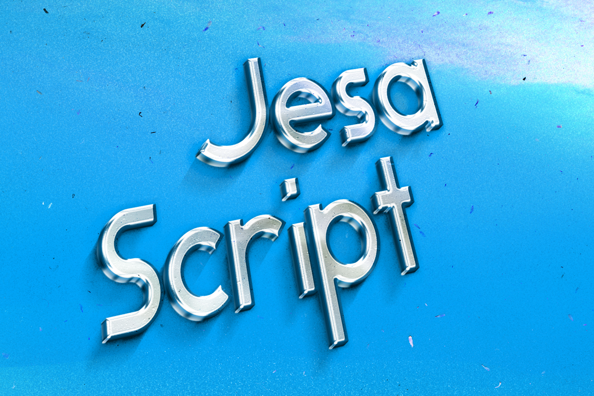 Jesa Script Font | flo_crusher | FontSpace