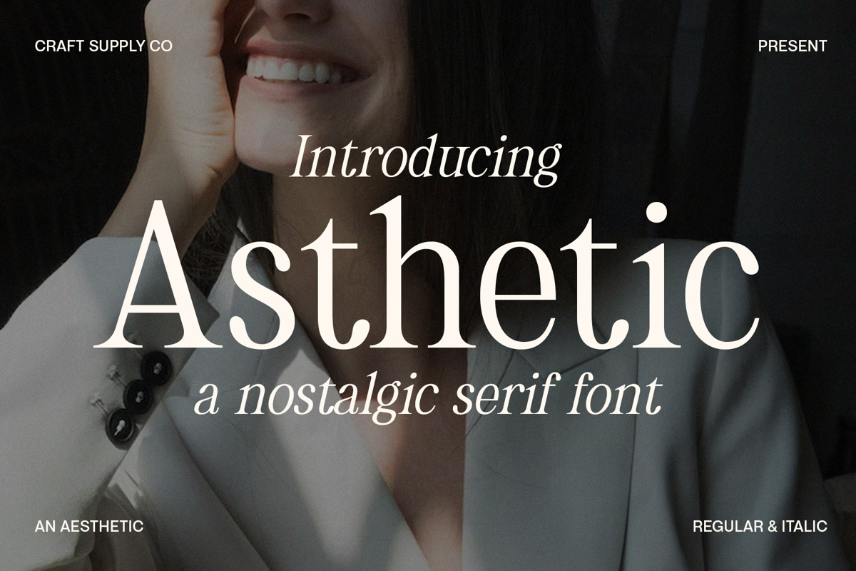 Asthetic Font - Free Download