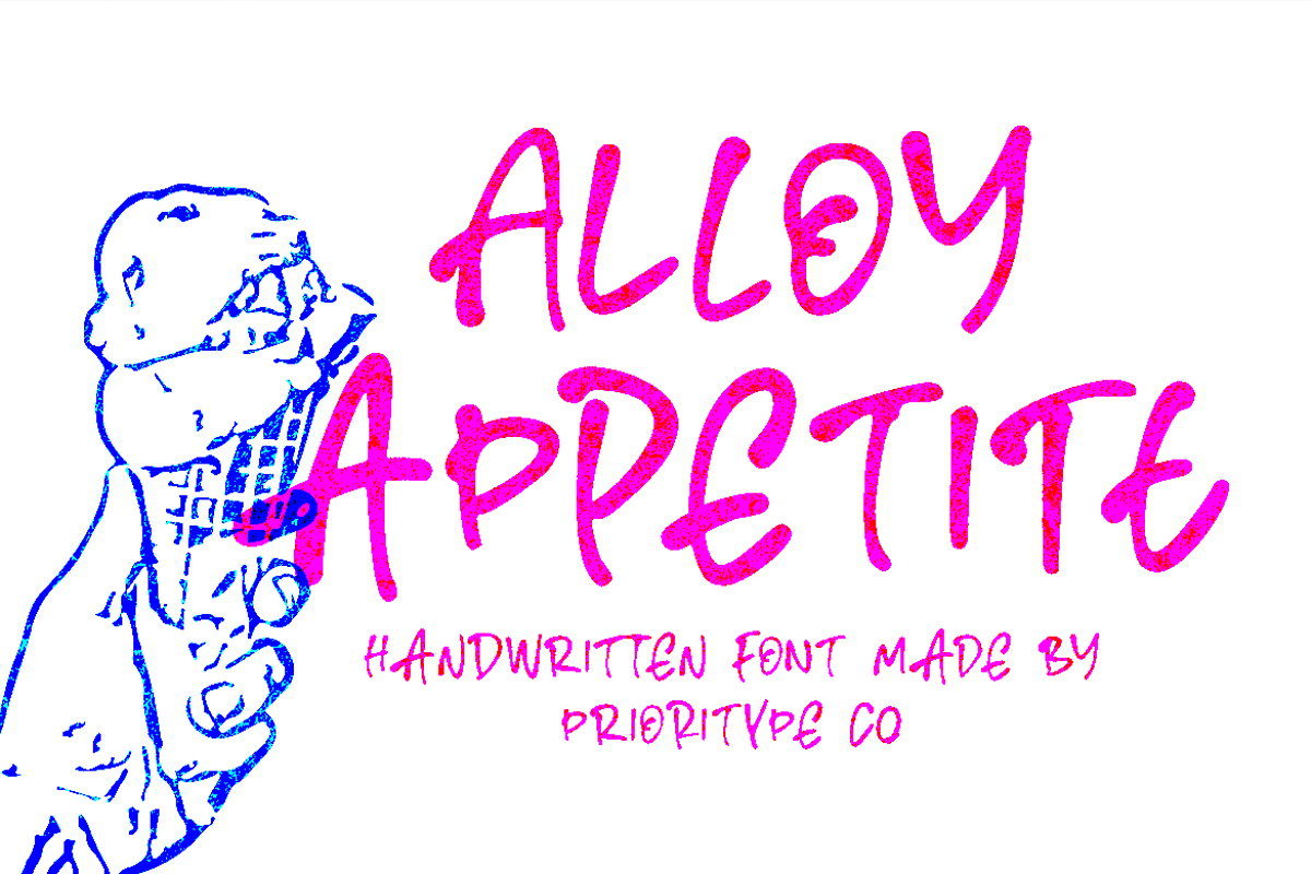 Alloy Appetite Font | Prioritype | FontSpace