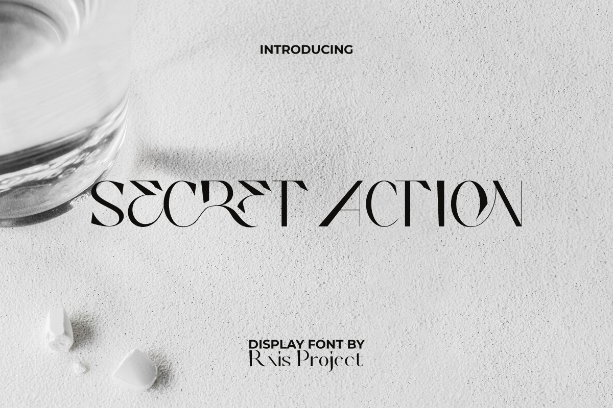 Secret Action Font | RaisProject | FontSpace