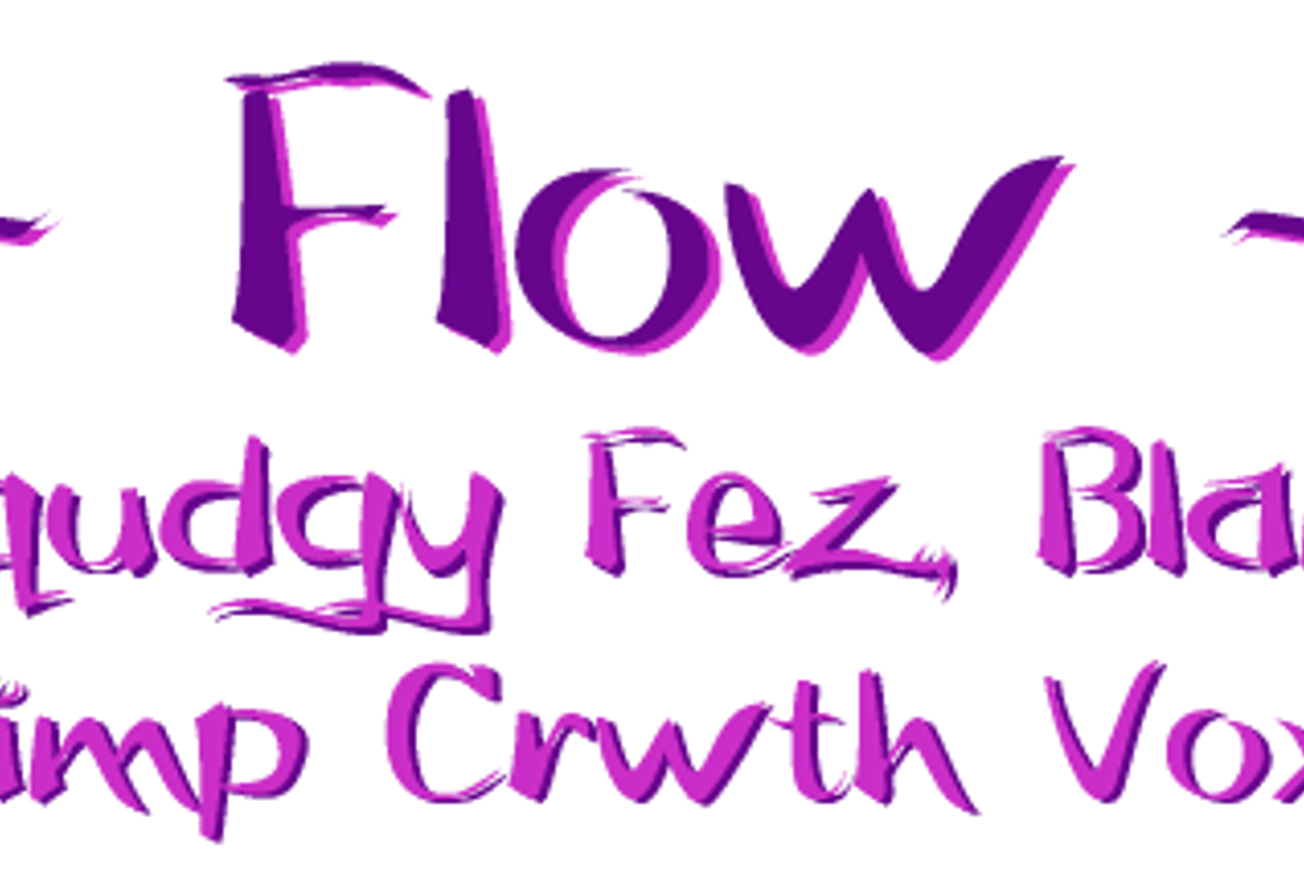 Flow Font | Glyphobet Font Foundry | FontSpace