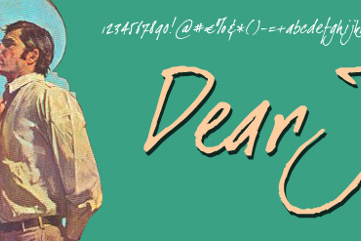 Dear Joe Font - Free Download