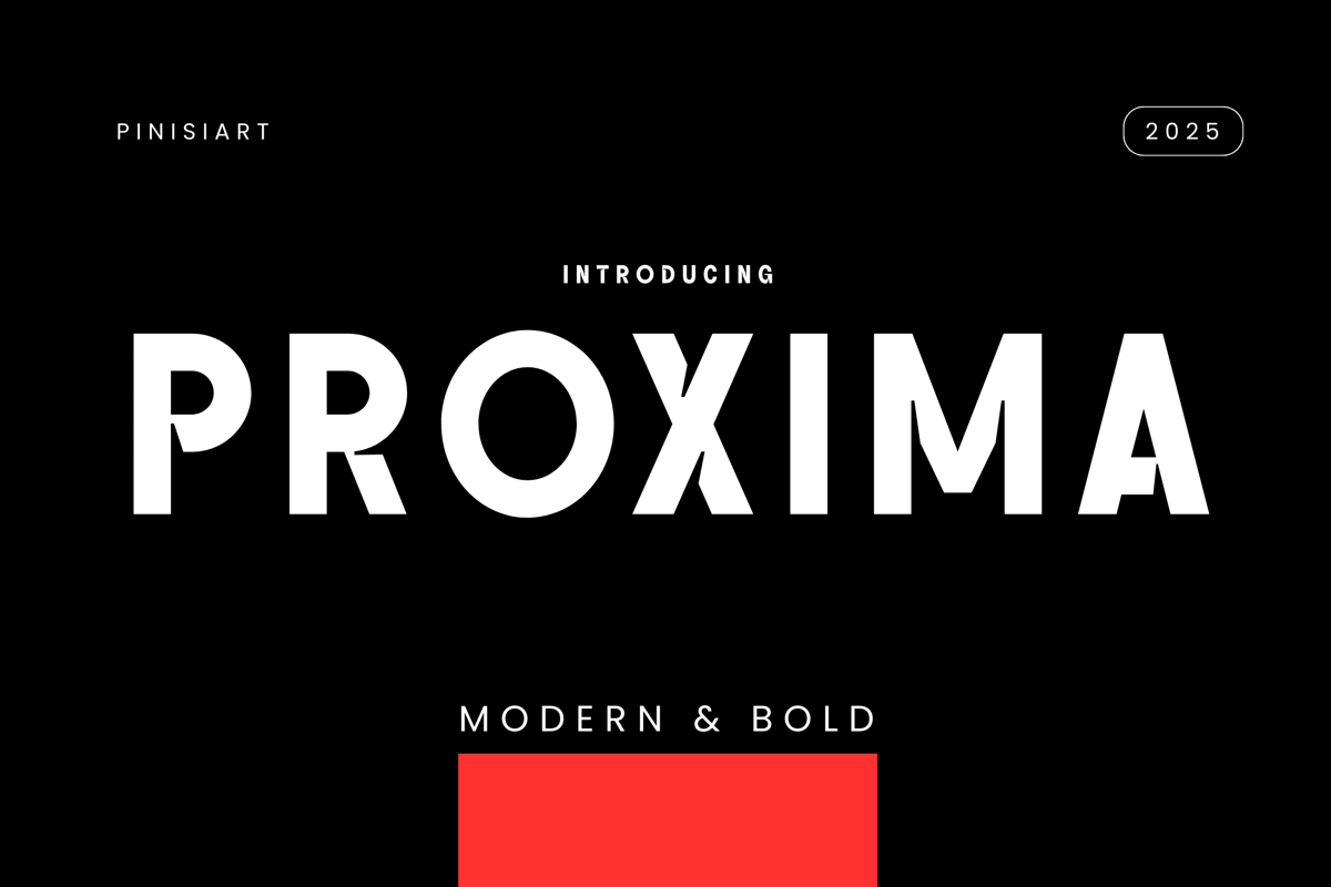 PROXIMA Font | Pinisiart | FontSpace