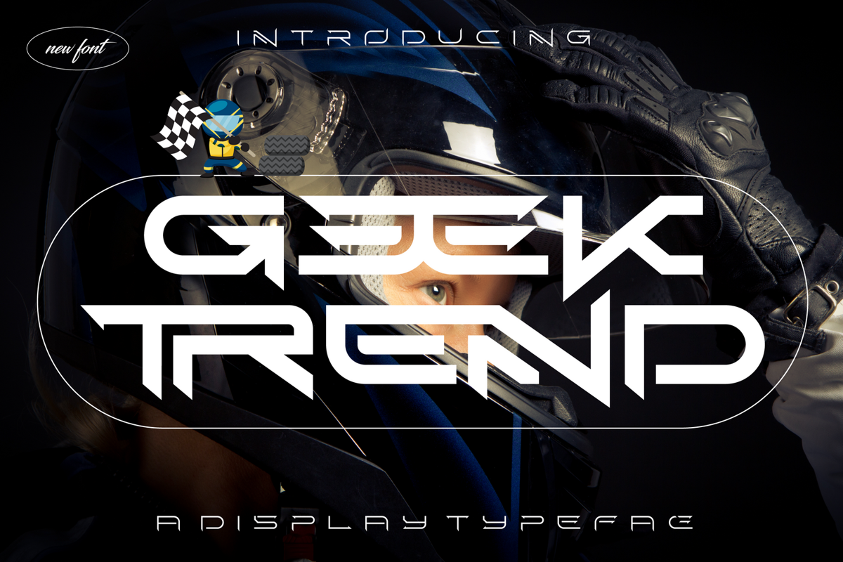 Geek Trend Font | 177Studio | FontSpace