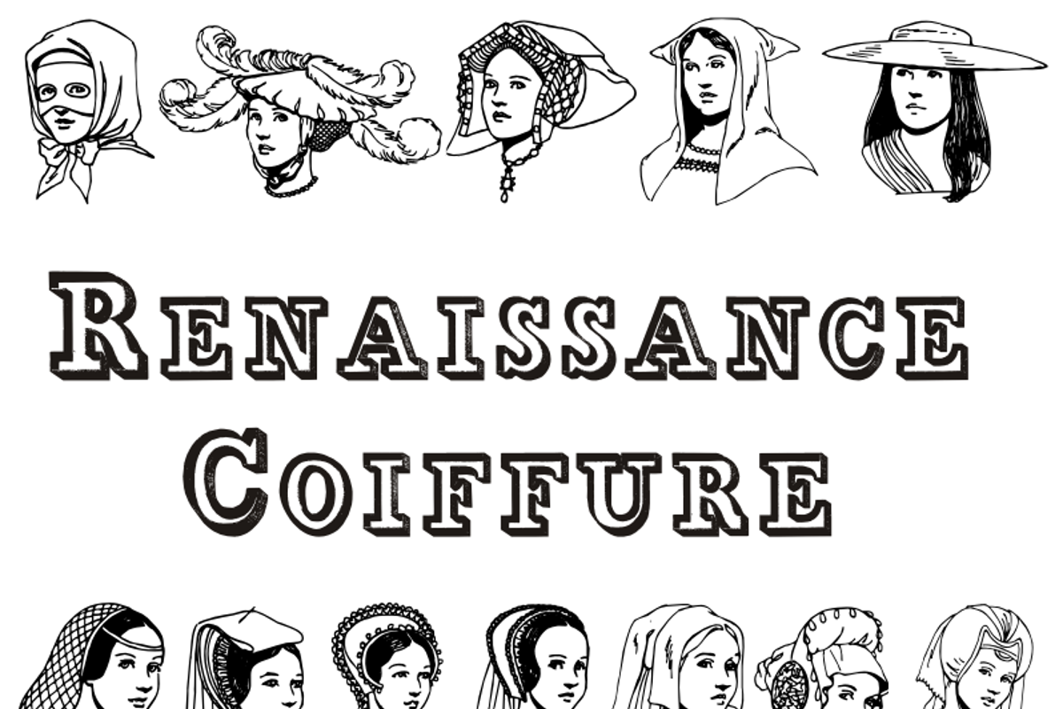 RenaissanceCoiffure Font | Intellecta Design | FontSpace