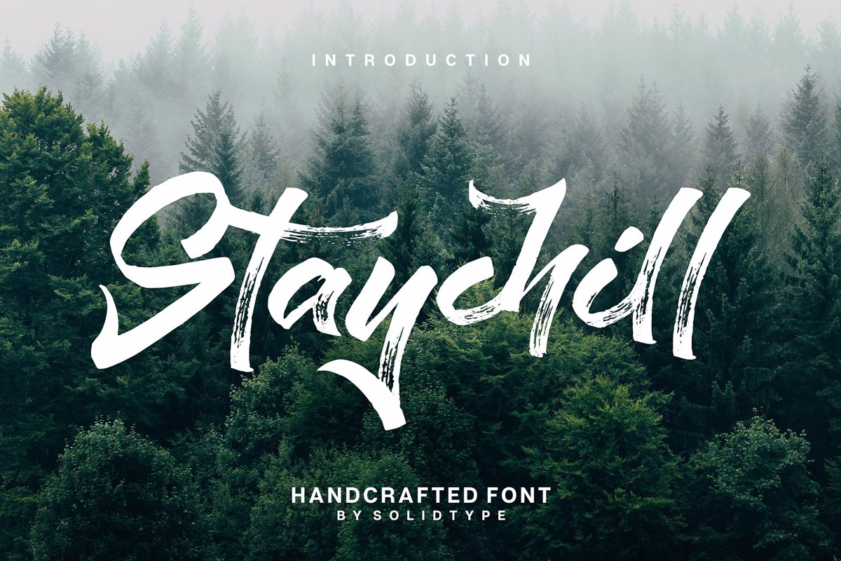 Stay Chill Brush Font - Free Download