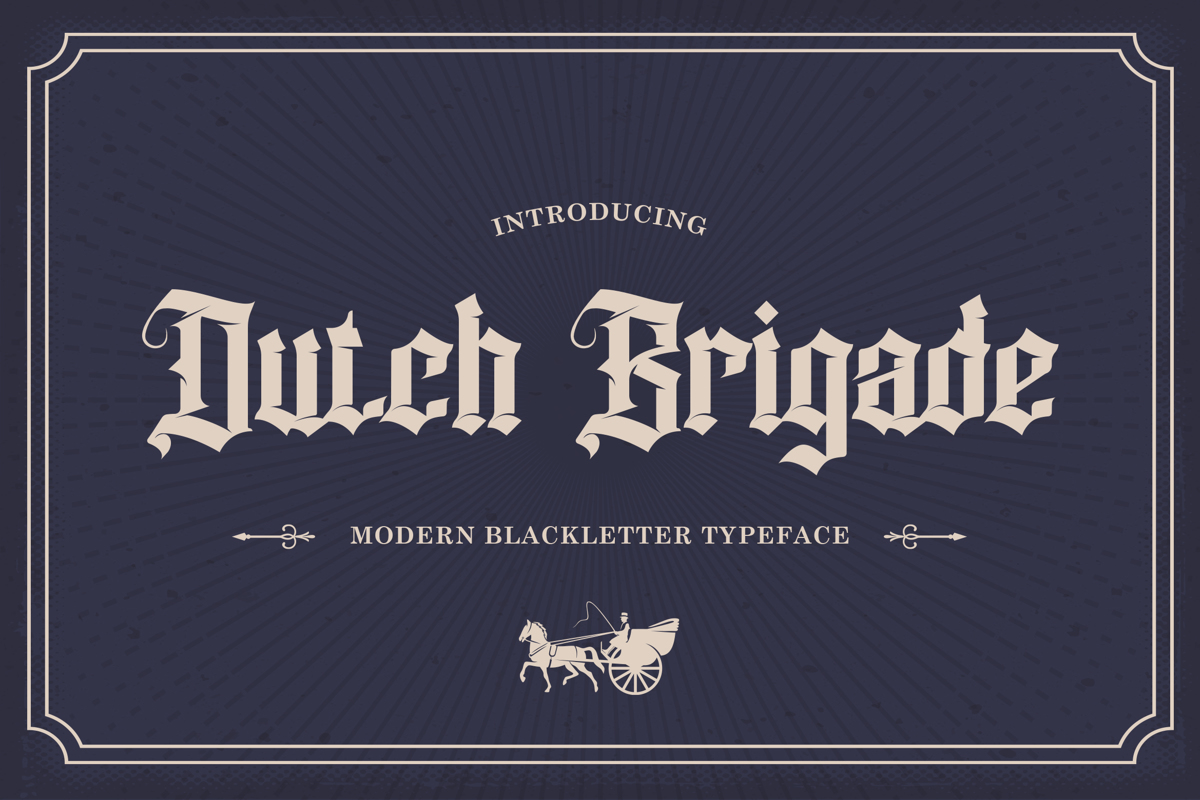 Dutchbrigade Font - Free Download