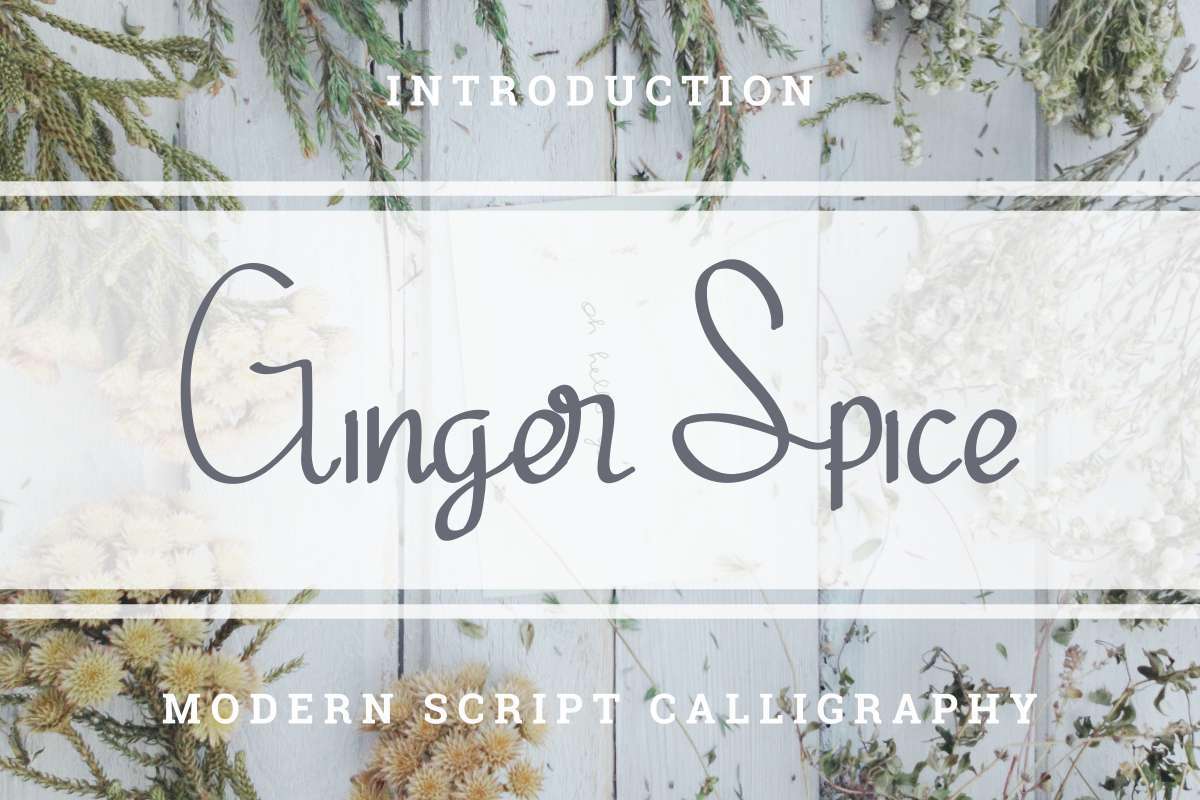Ginger Spice Font | Edric Studio | FontSpace