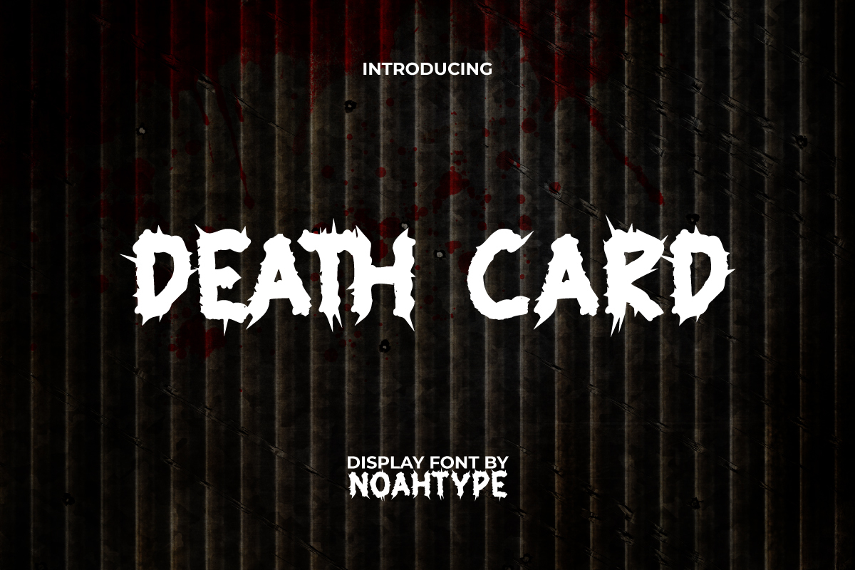 Death Card Font - Free Download