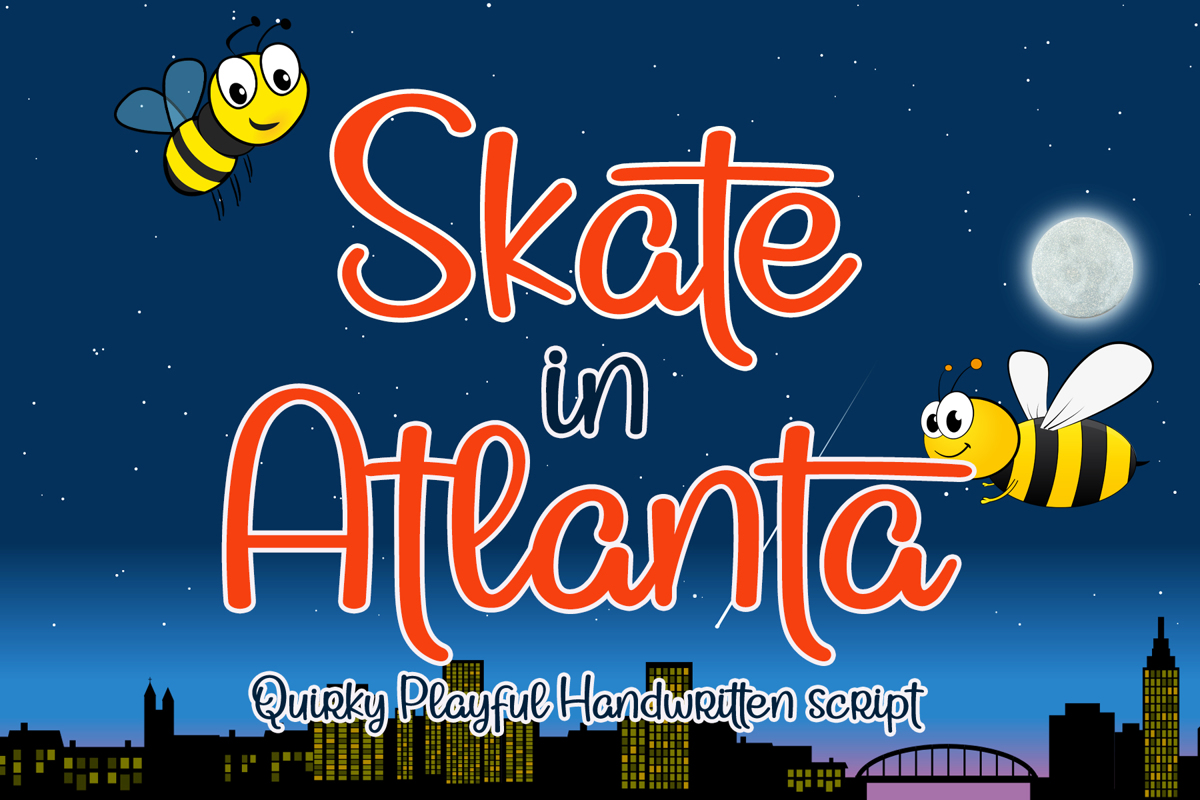 Skate In Atlanta Font | airotype | FontSpace