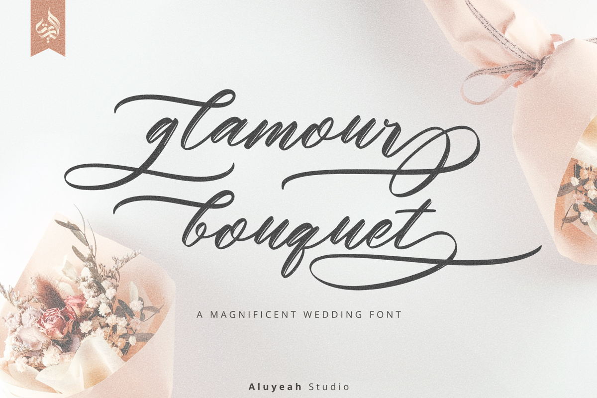 Glamour Bouquet Font | Aluyeah Studio | FontSpace