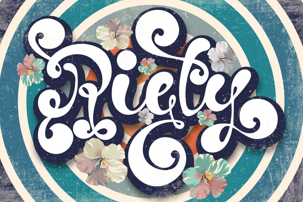 Riety Font | Nobu Collections | FontSpace