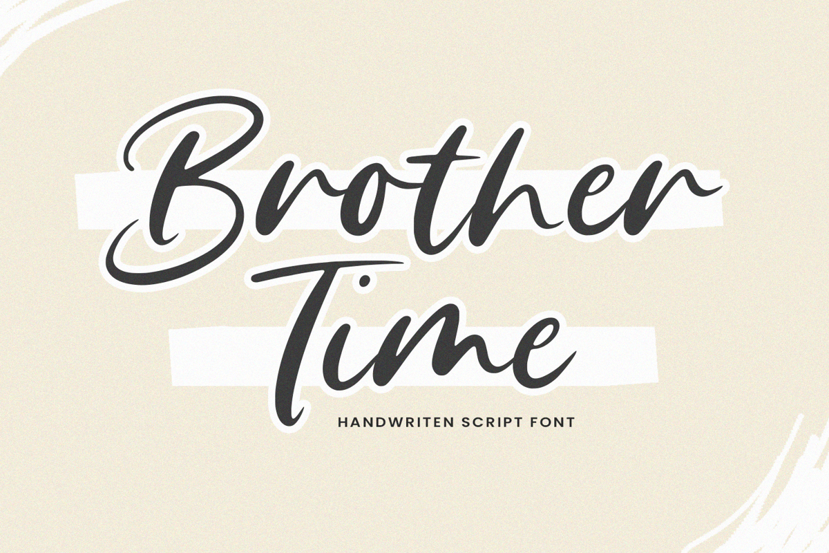 Brother Time Font - Free Download