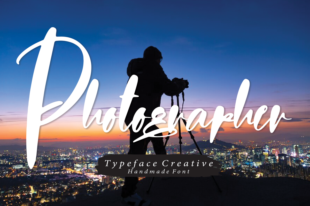 Photographer Font | scratchones_creative | FontSpace