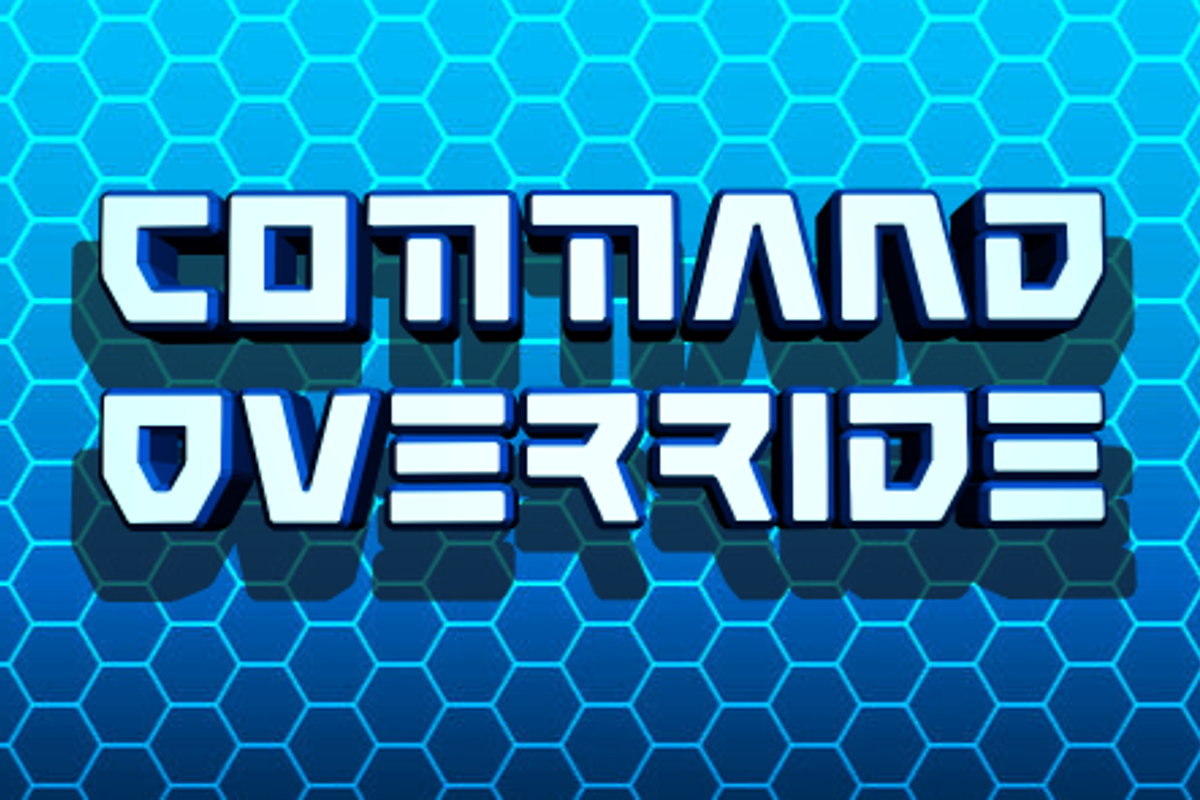 Command Override Font | Iconian Fonts | FontSpace