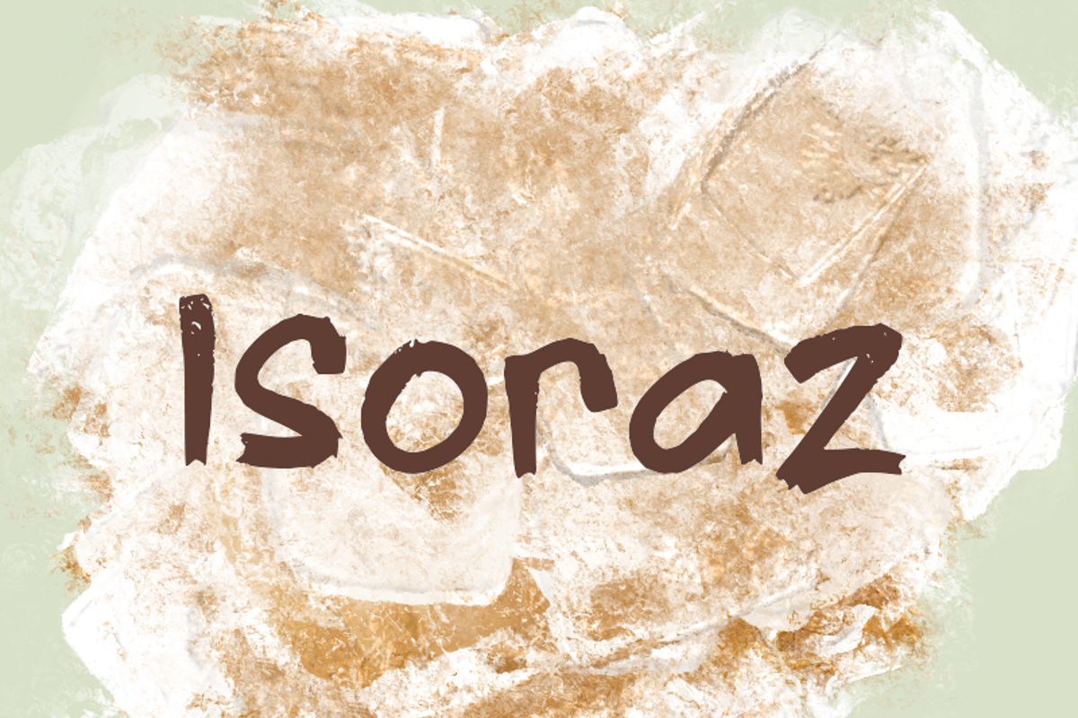 I Isoraz Font | wepfont | FontSpace