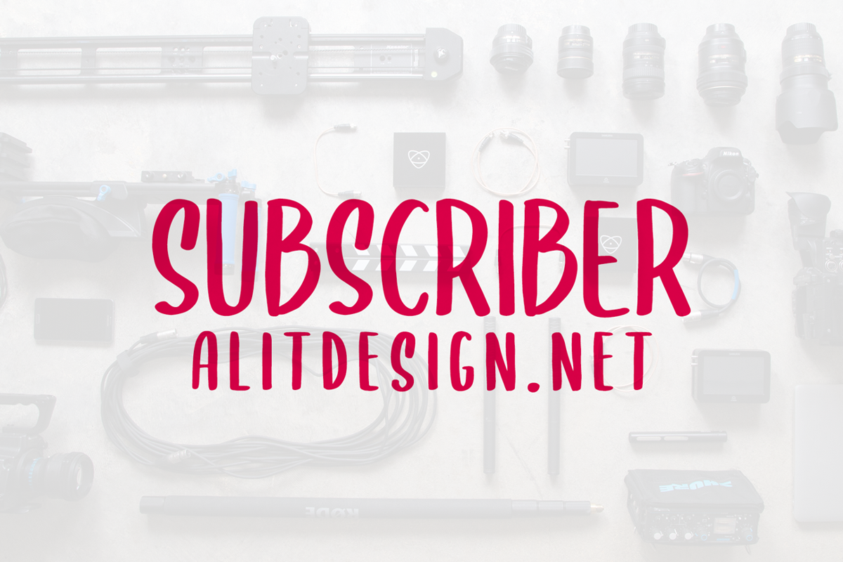 SUBSCIBER Font | Alit Design | FontSpace