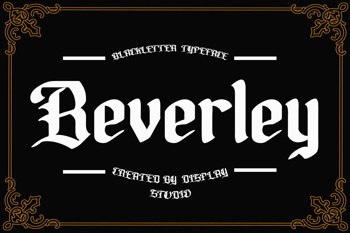 Beverley Font | DisplayStudio_ | FontSpace