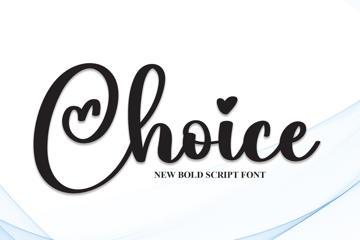 Choice Font | scratchones_creative | FontSpace