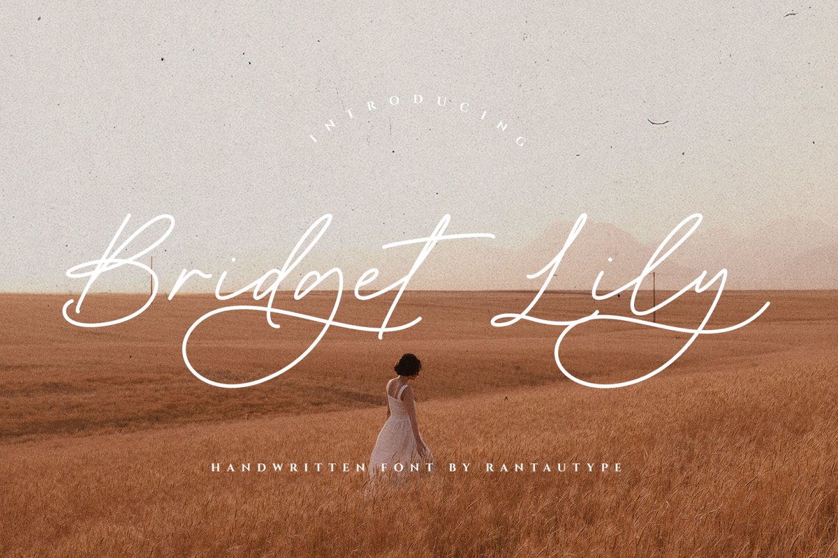 Bridget Lily Font - Free Download