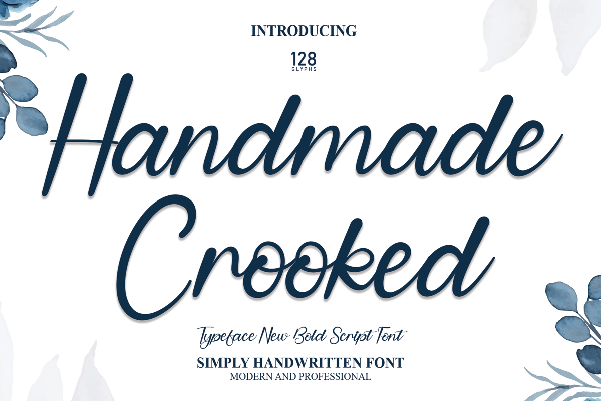 Handmade Crooked Font | scratchones_creative | FontSpace