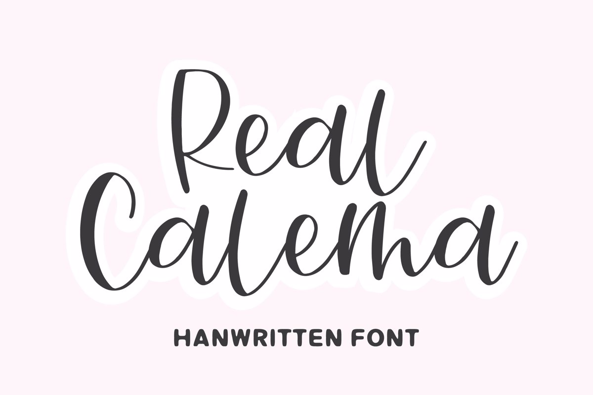 Real Calema Font - Free Download