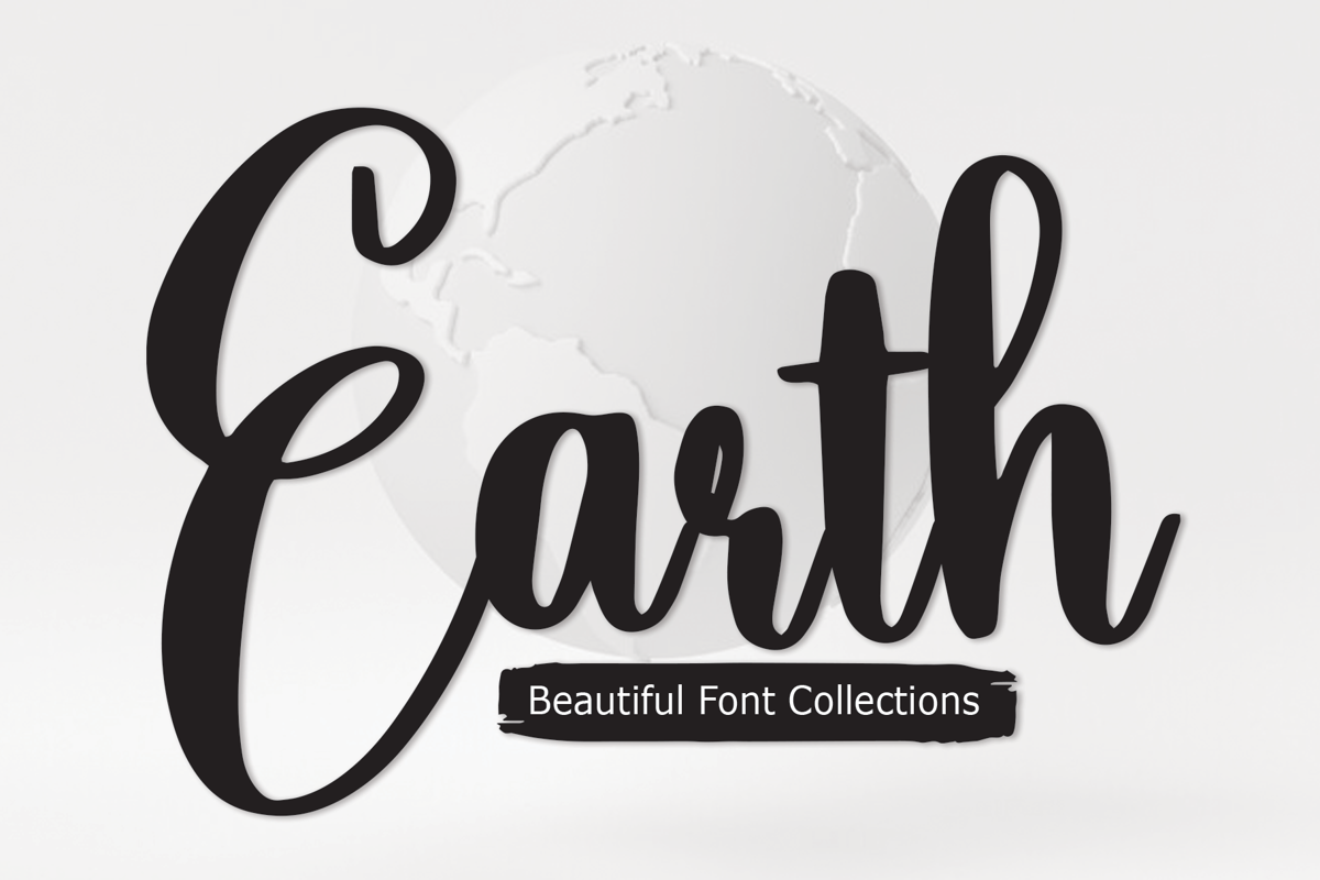 Earth Font | scratchones_creative | FontSpace