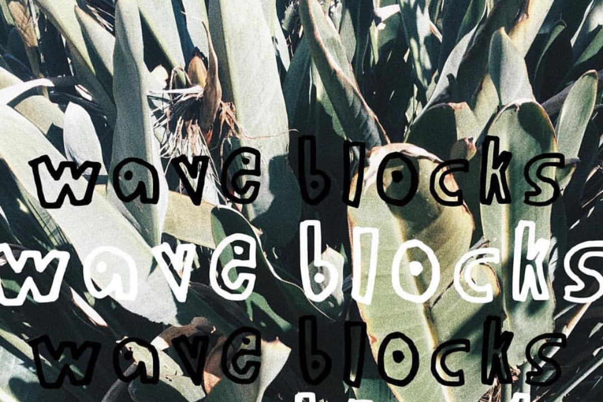 Wave Blocks Font | kaitalanisdesigns | FontSpace