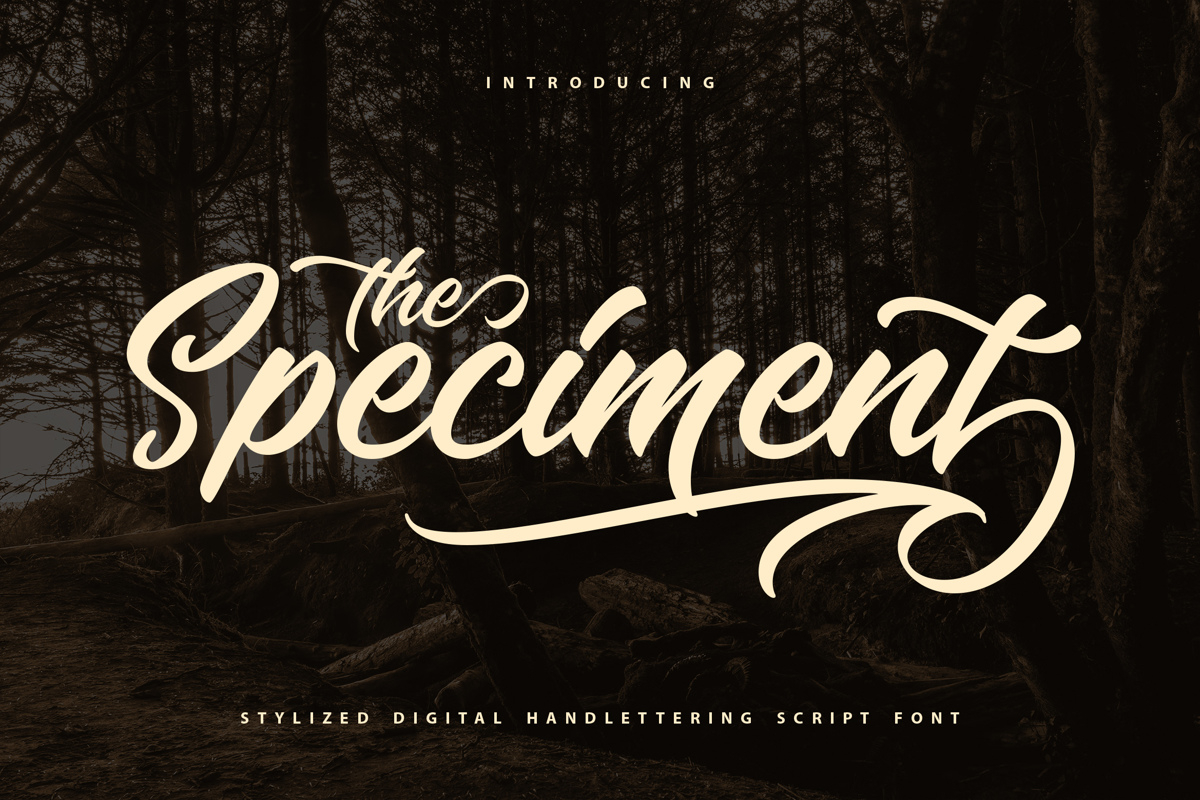 The Speciment Font - Free Download