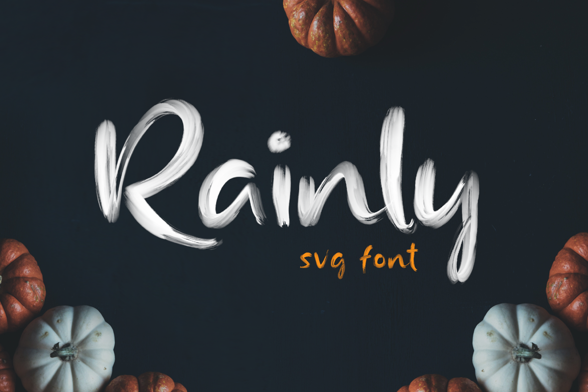 Rainly Font | craftsupplyco | FontSpace