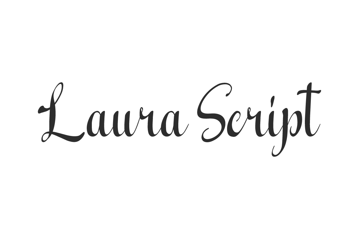 Laura Script Font | NihStudio | FontSpace