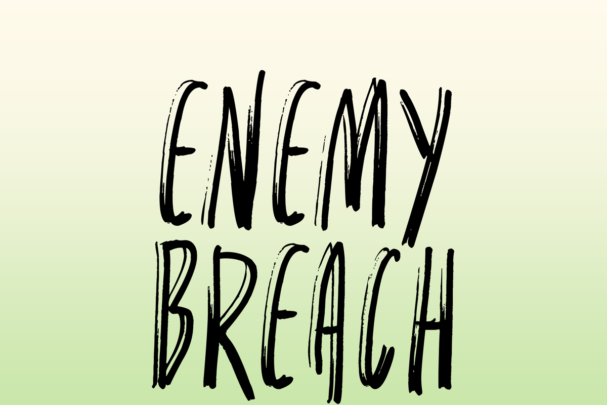 Enemy Breach Font - Free Download