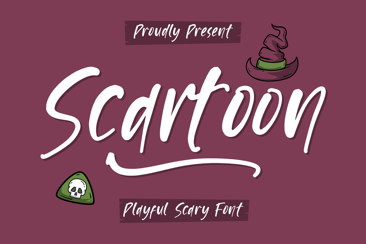 Scartoon Font | Letterena Studios | FontSpace