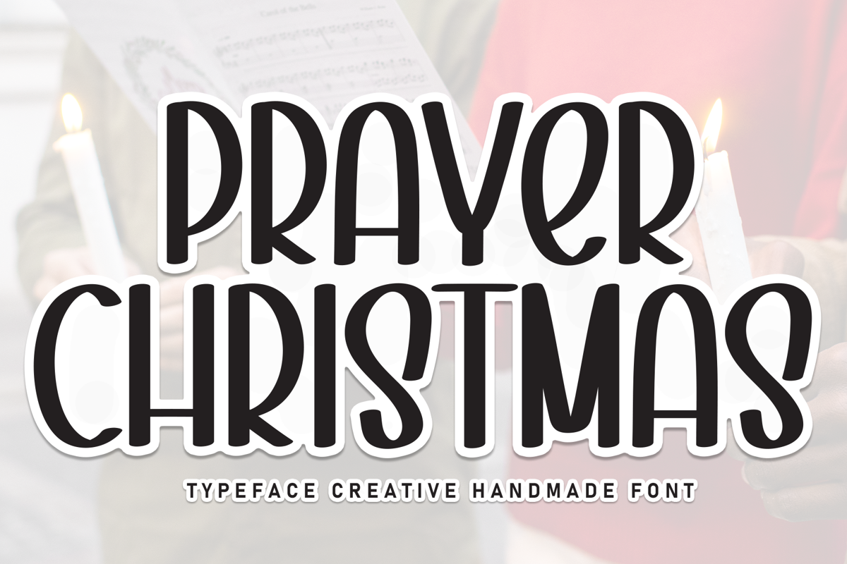 Prayer Christmas Font | scratchones_creative | FontSpace