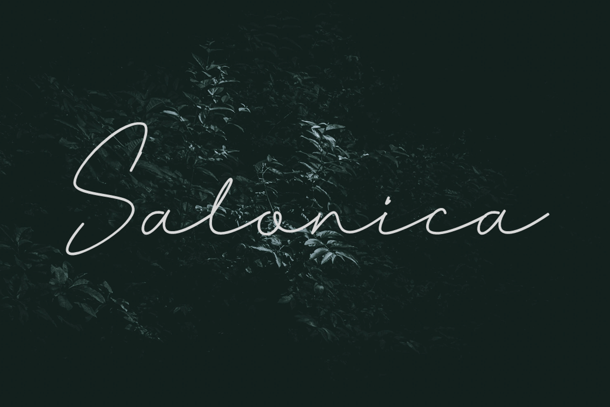 Salonica Font - Free Download