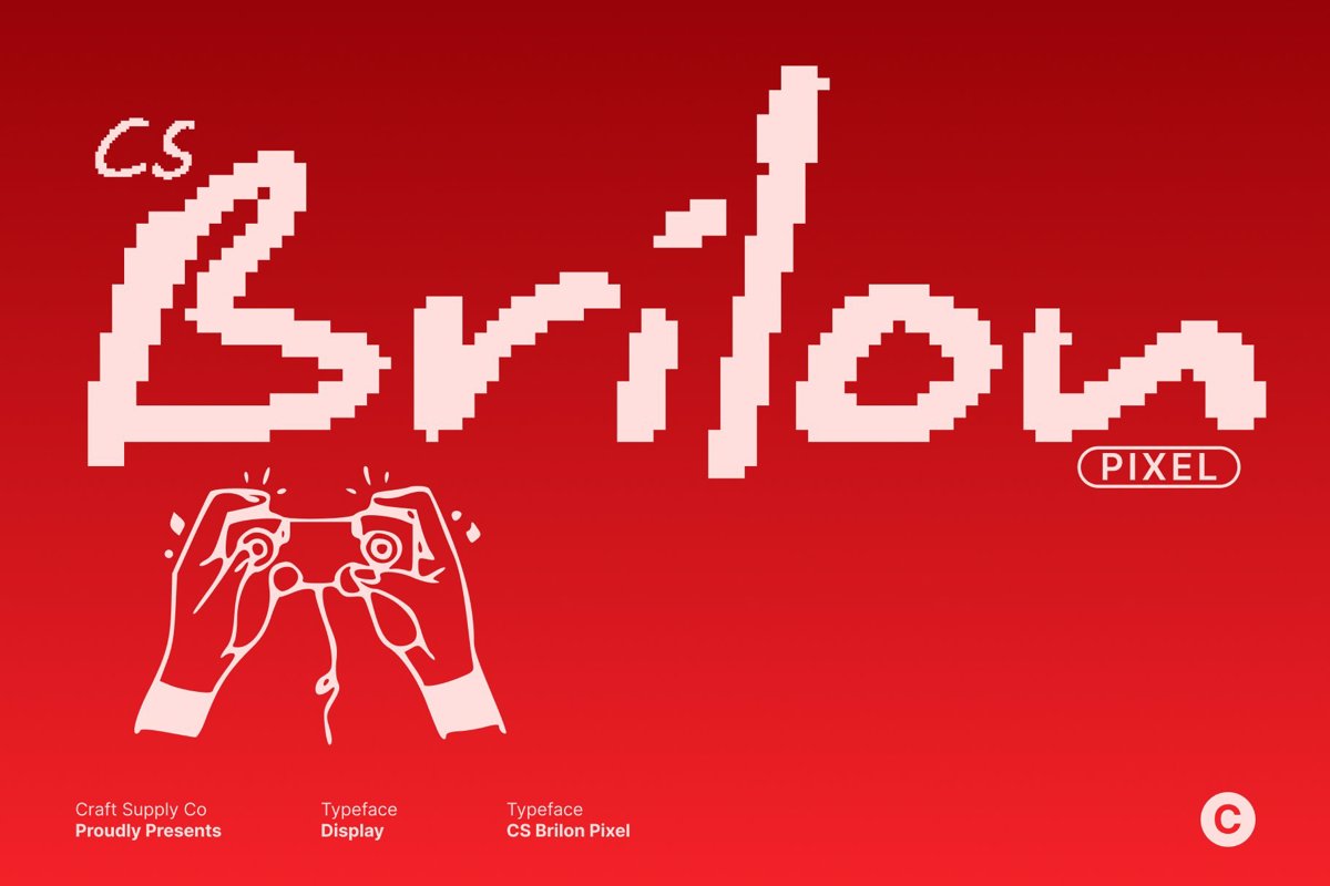 CS Brilon Pixel Font - Free Download