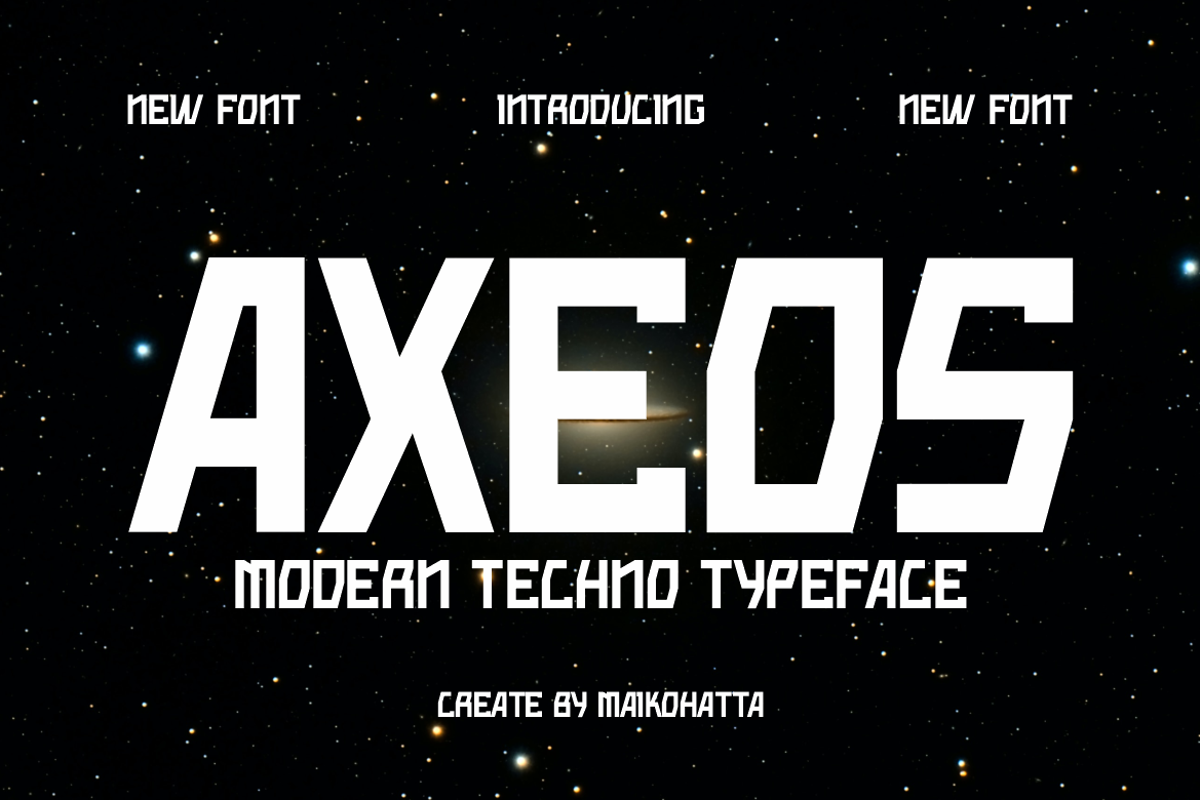 AXEOS Font - Free Download