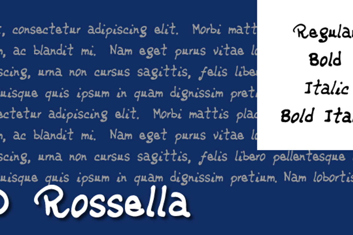 JDRossella Font | Jecko Development | FontSpace