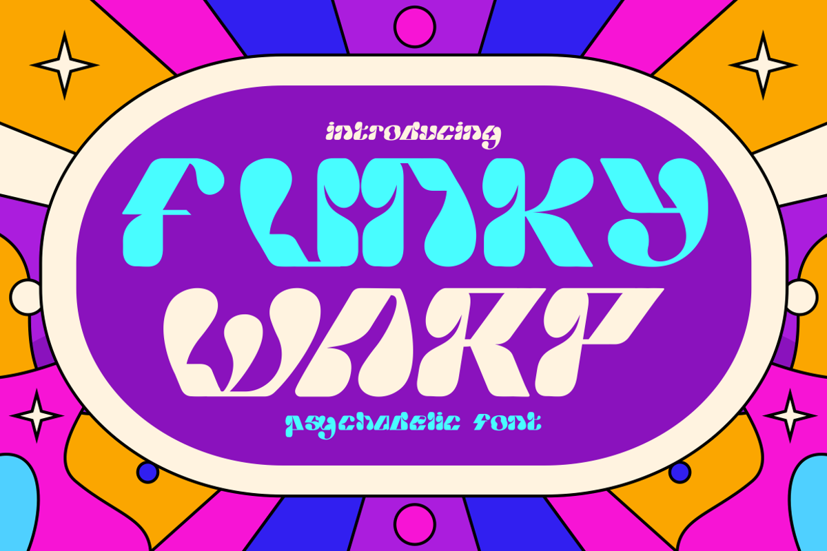 Funky Warp Font - Free Download