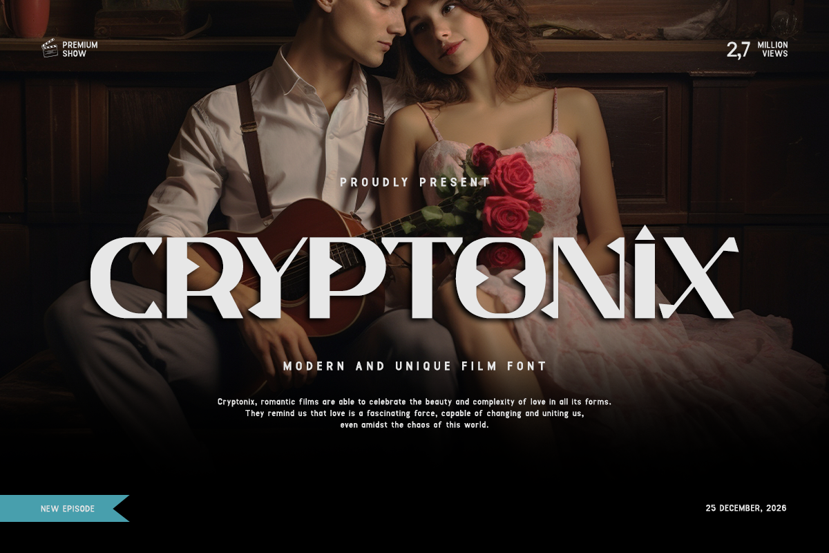 Cryptonix Font | Fontkong | FontSpace