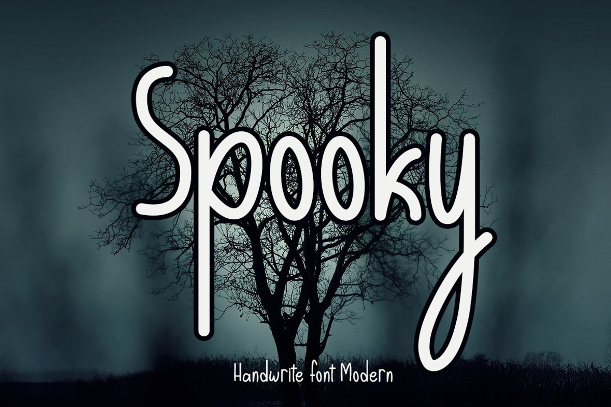Spooky Font - Free Download