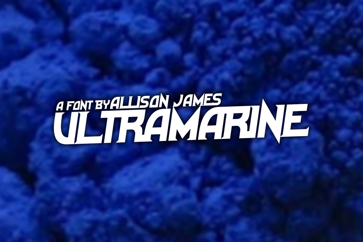 Ultramarine Font - Free Download