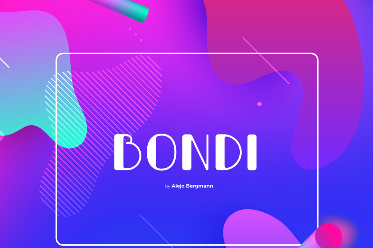Bondi Regular Font - Free Download