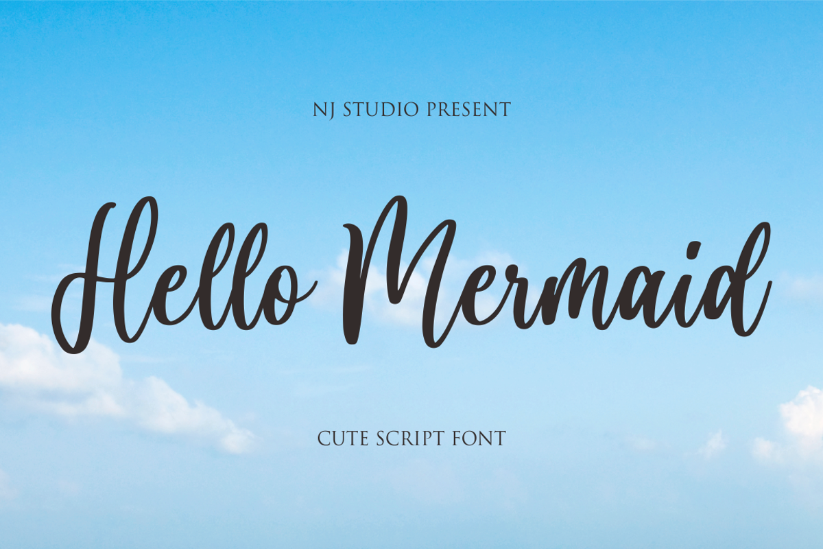Hello Mermaid Font - Free Download