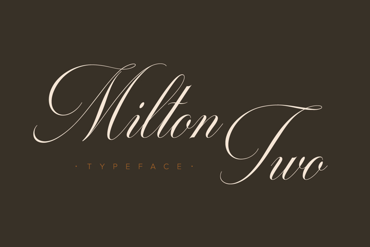 Milton Two Font - Free Download