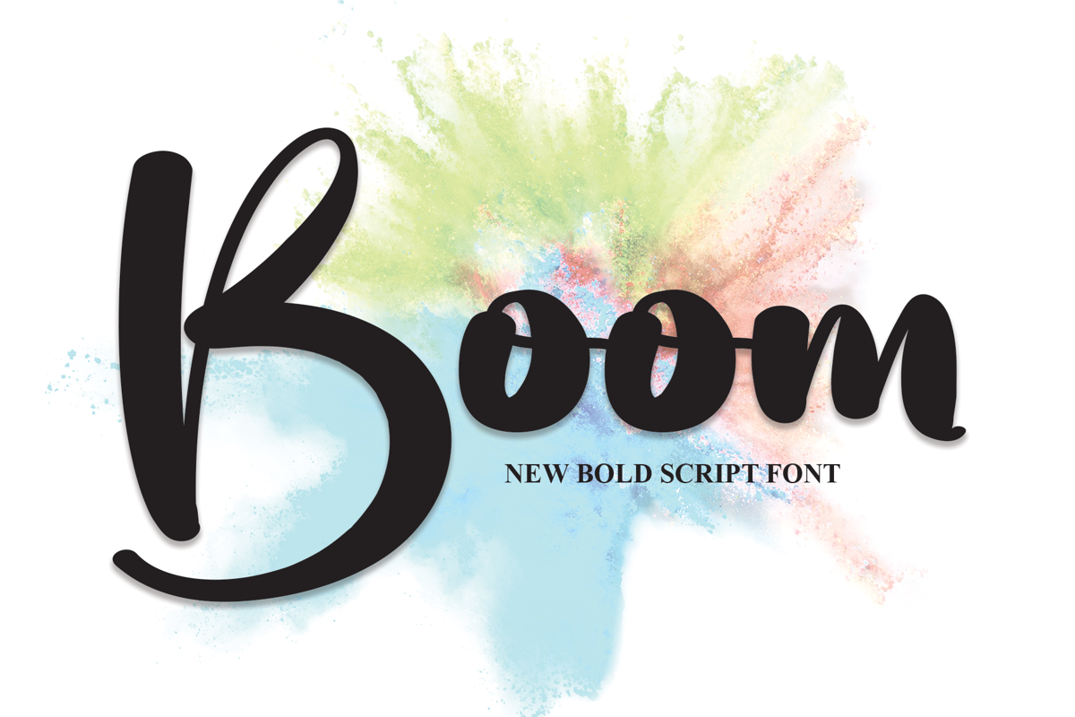 Boom Font | scratchones_creative | FontSpace