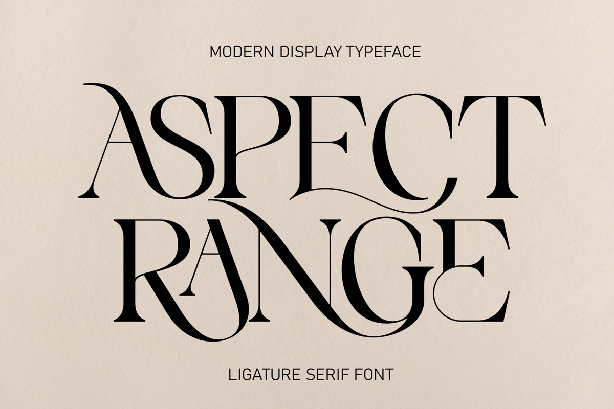 ASPECT RANGE Font - Free Download