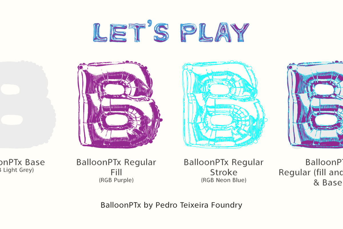 Inflate P Tx Font Pedro Teixeira Foundry Fontspace