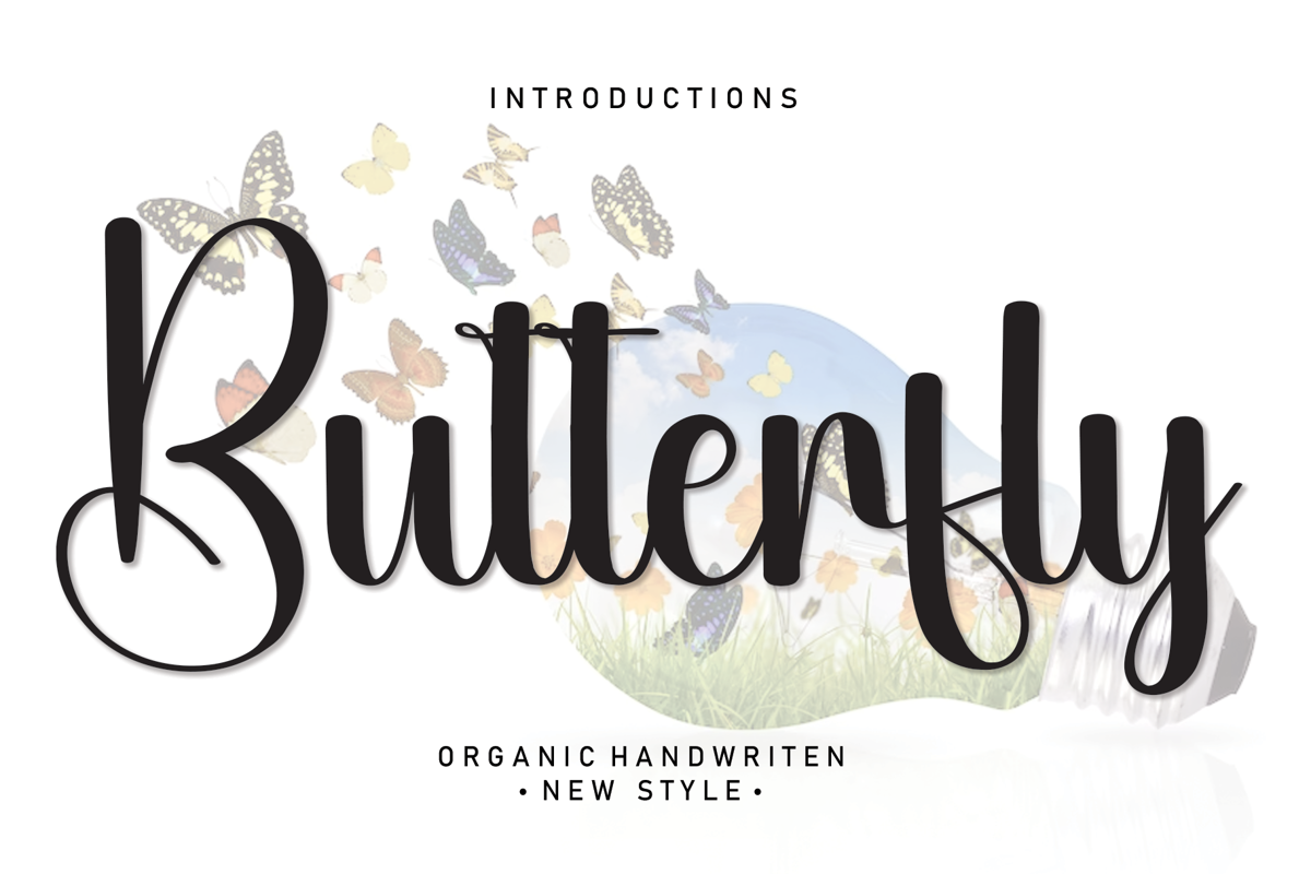 Butterfly Font | scratchones_creative | FontSpace